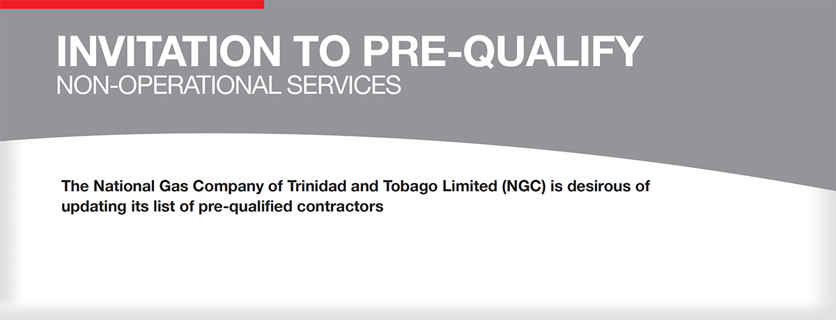 Invitation to Pre-Qualify for Non-Operational Services - NGC | NGC