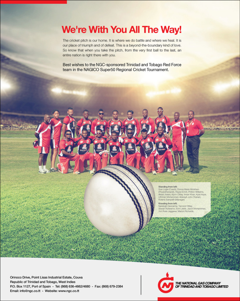 Best Wishes to NGC-sponsored Trinidad and Tobago Red Force - NGC | NGC